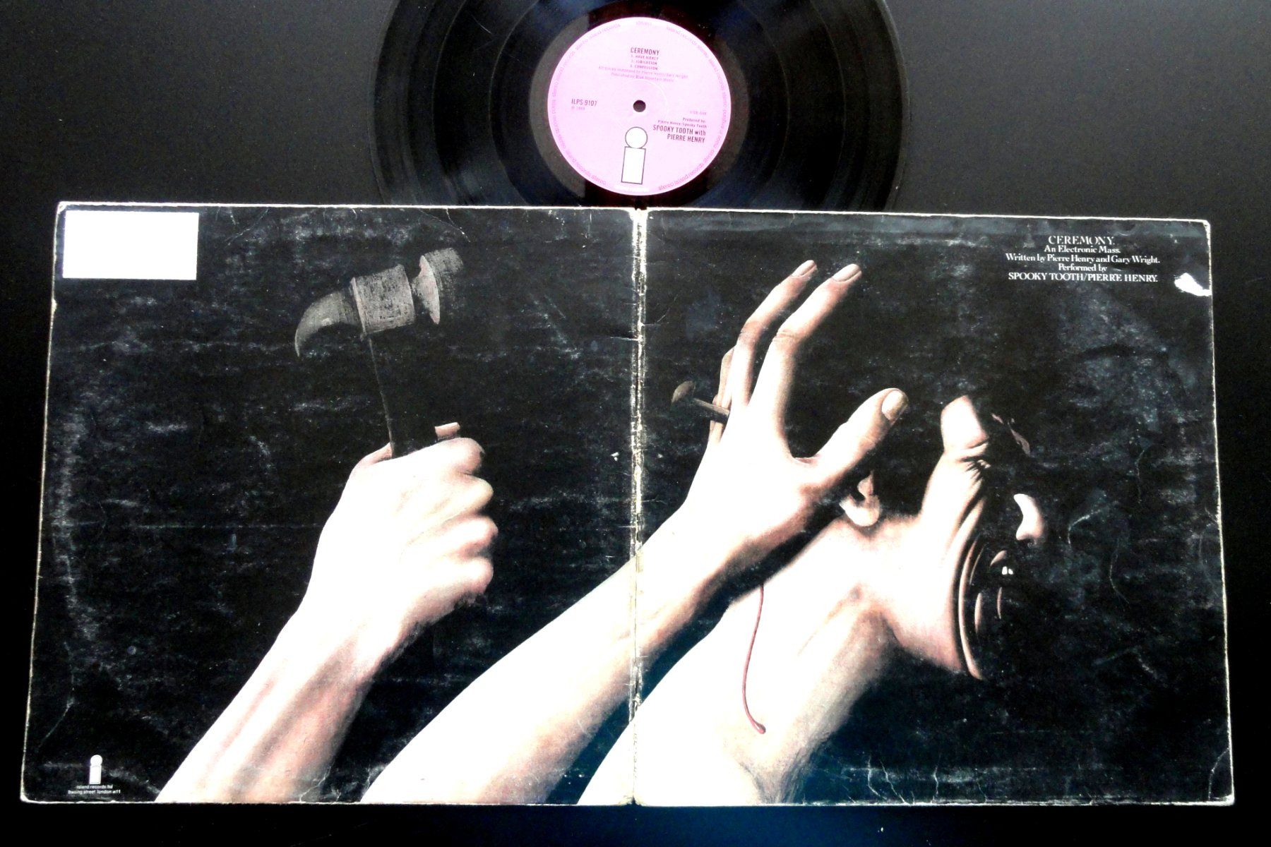 LP SPOOKY TOOTH with PIERRE HENRY ceremony ISLAND 9107 UK 69 (Gebraucht ...