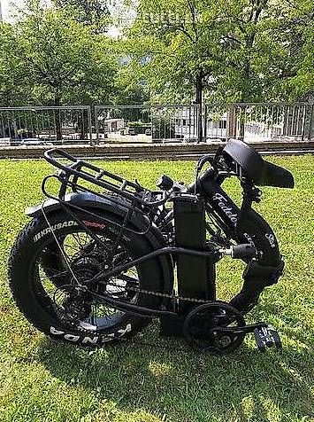 FAT BIKE ELETTRICA BIAMMORTIZZATA.48W GARANZIA TRE ANNI (Usato) a ...