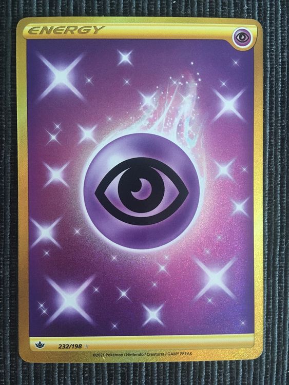 Pokemon Psy Energy Gold Chilling Reign Englisch (Neu (gemäss ...