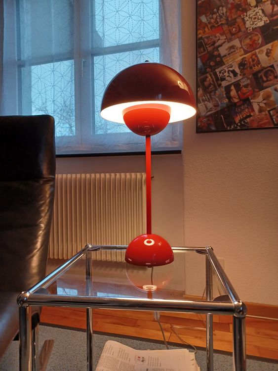 Flowerpot VP3 Tischleuchte Design Verner Panton Space Age | Kaufen auf ...
