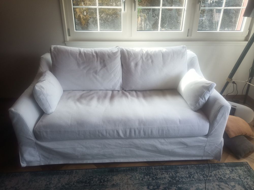 Ikea Ektorp 2er-Sofa creme-weiss | Kaufen auf Ricardo
