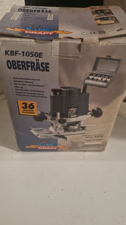 King Craft KBF-1050E Oberfräse (Neu und originalverpackt) in Basel für CHF 45 – nur Abholung auf ...