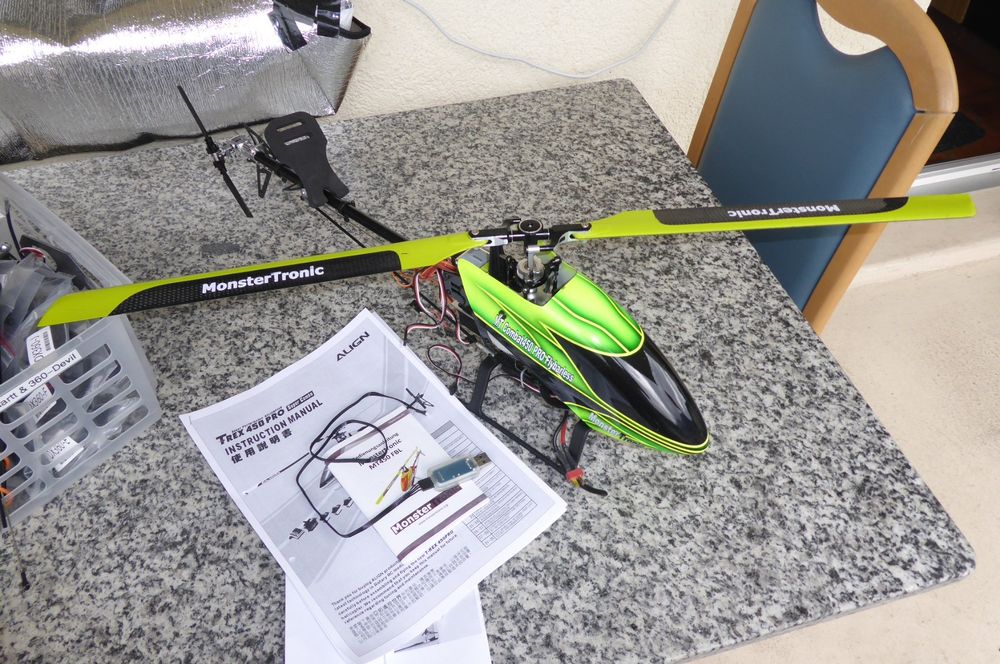 RC Heli 450 3D FBL Monster Tronic | Kaufen auf Ricardo
