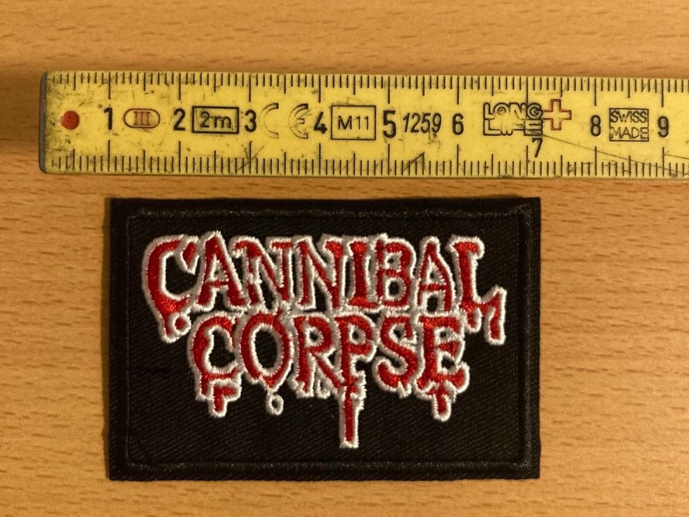 Cannibal Corpse - Patch Aufnäher Metal Rock Band 2 | Kaufen auf Ricardo