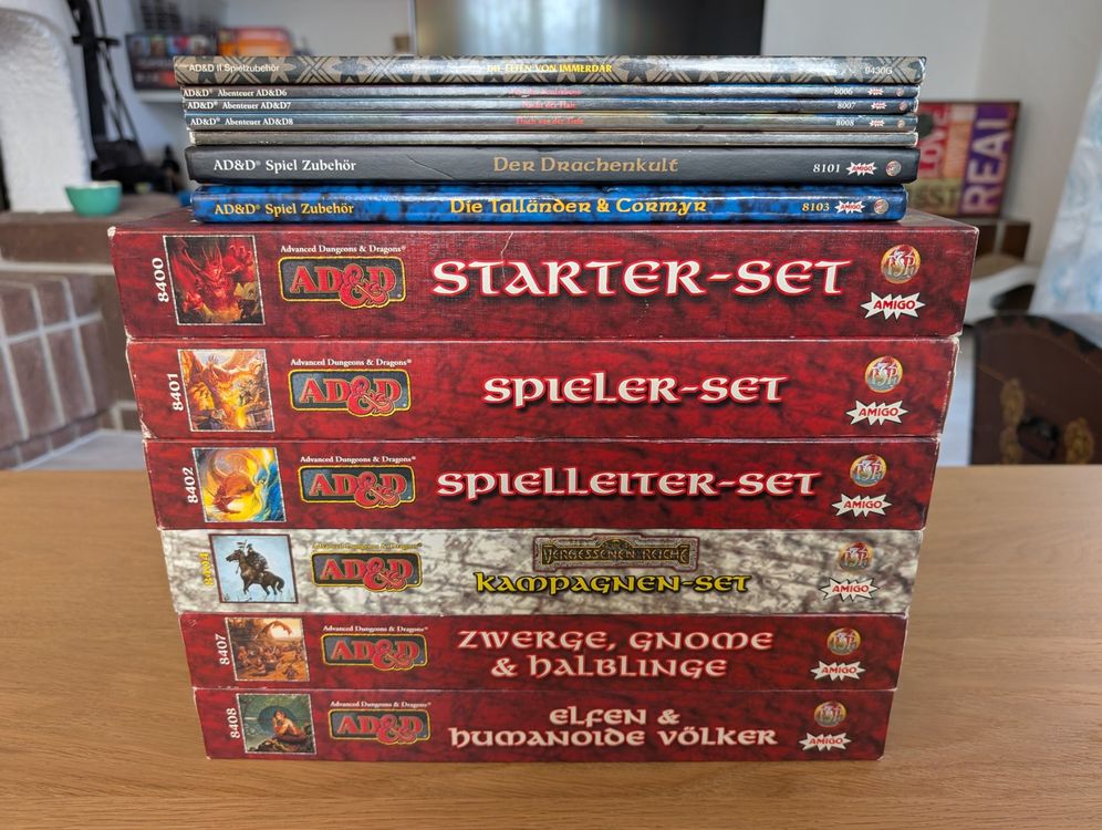 Advanced Dungeons & Dragons (AD&D 2e), Diverse Bücher (DE) (Gebraucht ...