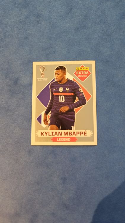 Kylian Mbappé Legend Panini Extra Sticker Silber (Neu (gemäss Beschreibung)) in Mettmenstetten ...