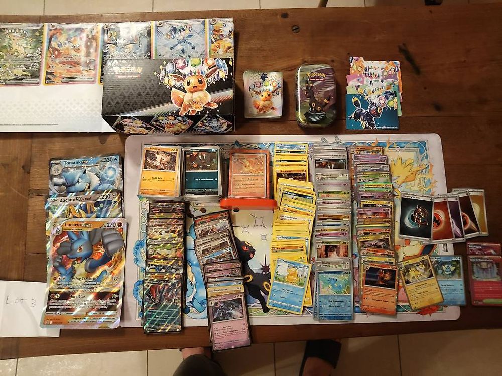 Lot 3 : + de 500 cartes neuves pokémon fr, + de 20 Ultras (Gebraucht ...