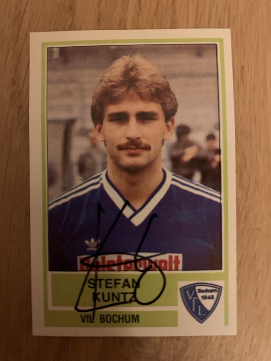 VfL Bochum 2 Autogramme Panini Stefan Knutz Toni Schreier (Gebraucht ...