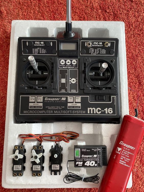 Gut erhaltene Graupner MC16 (40MHz) (Gebraucht) in für CHF 22 – mit Lieferung auf Ricardo kaufen