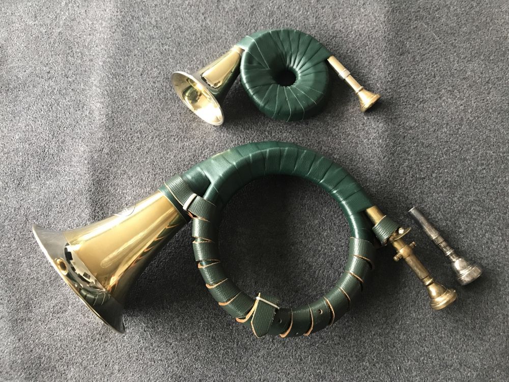 Jagdhorn Fürst Pless und Taschenjagdhorn | Kaufen auf Ricardo