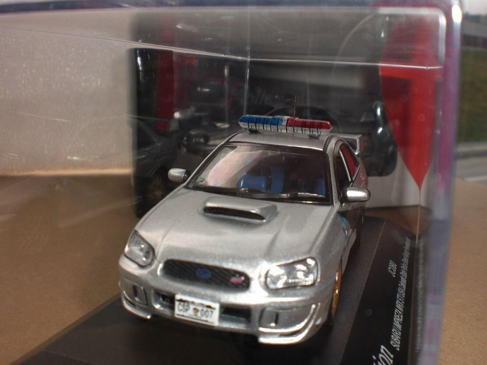 Subaru Impreza WRX STI 2002 Police - 1:43 IXO JC080 (Neu (gemäss ...