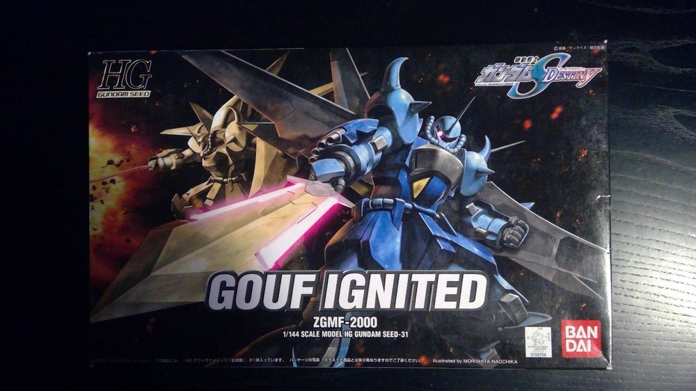 Gundam Gouf Ignited Bandai 1:144 (Neu (gemäss Beschreibung)) in ...