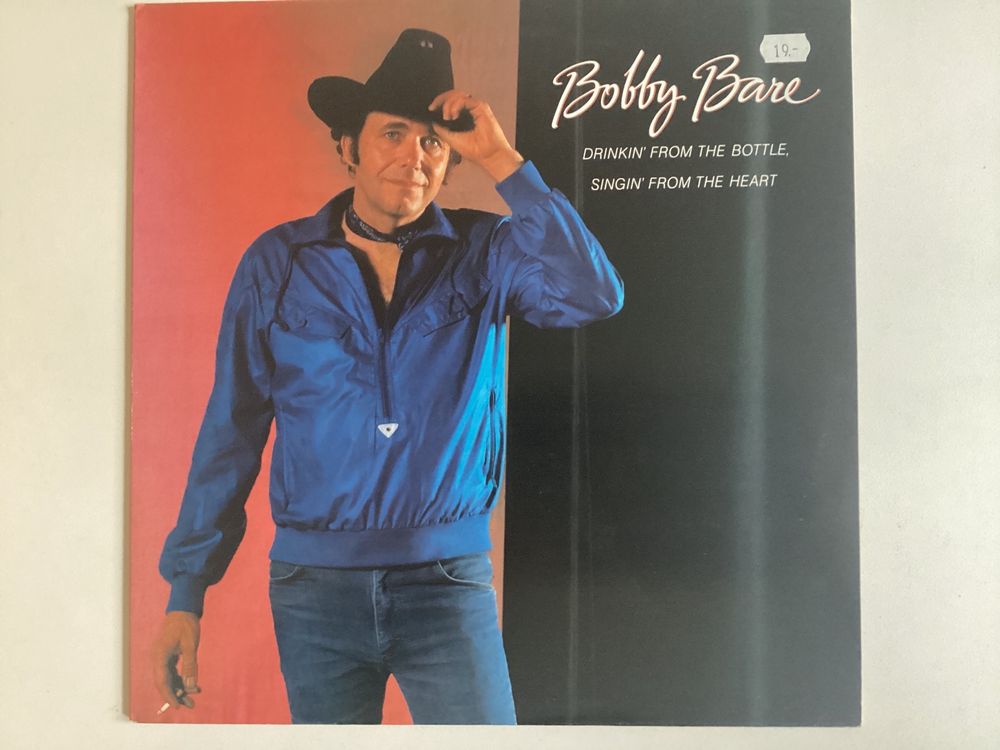Bobby Bare LP - Drinking From The Bottle Singing From Heart | Kaufen ...