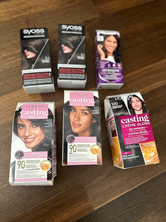 6x Haarfarbe Braun Dunkelbraun Tönung Set L‘oréal Syoss | Kaufen auf ...
