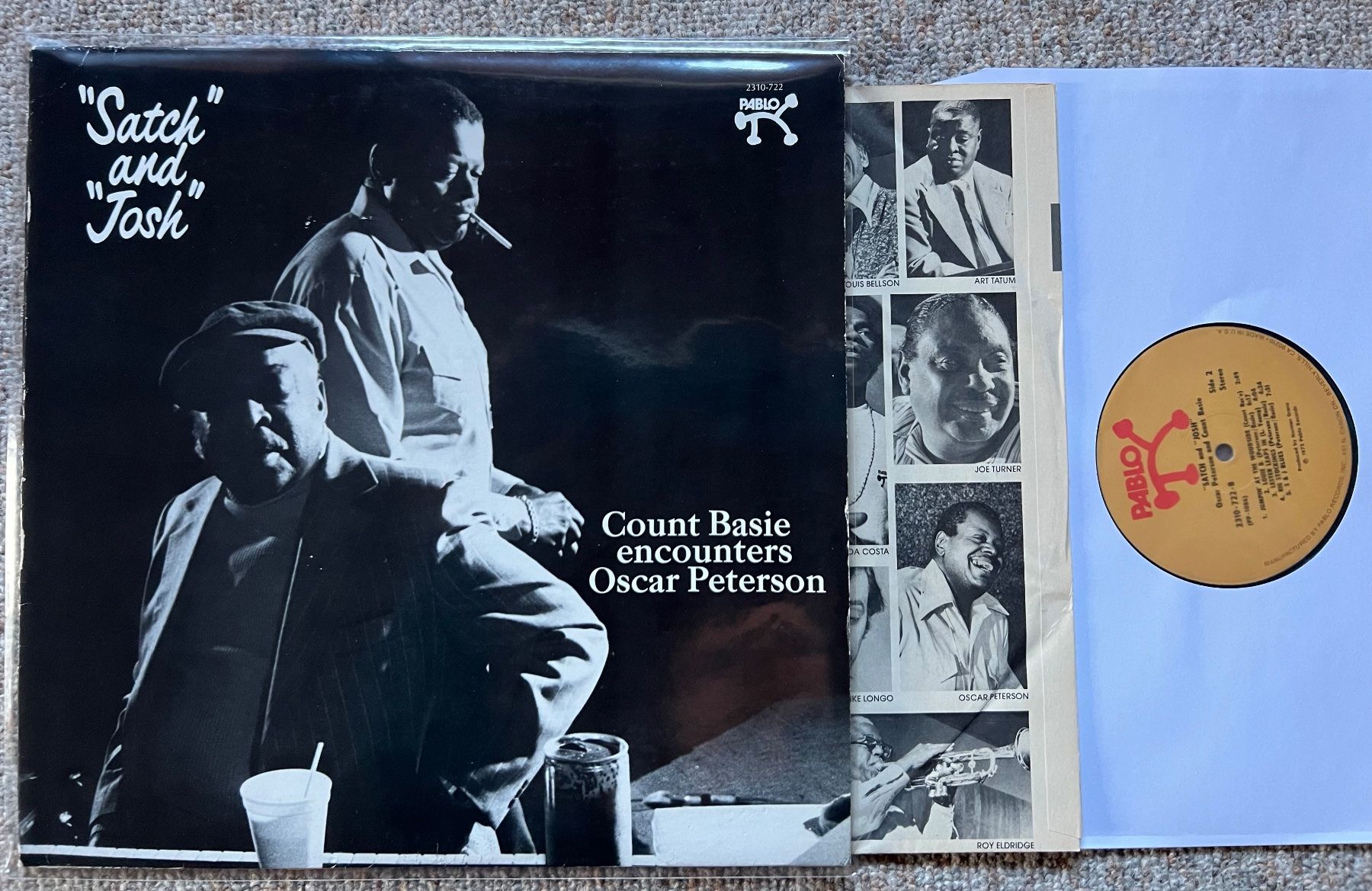 Oscar Peterson And Count Basie Satch & Josh LP US Pablo 🛀 (Gebraucht ...
