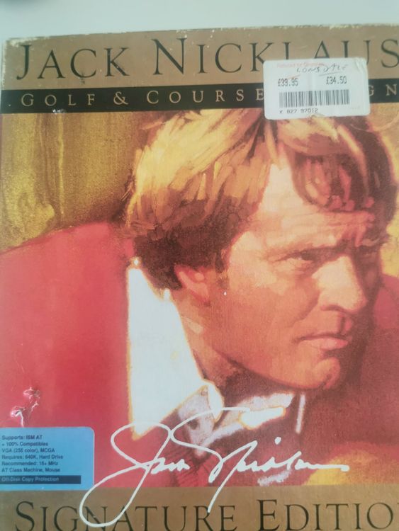 Jack Nicklaus Golf & Course Design - signature edition 1992 | Kaufen ...
