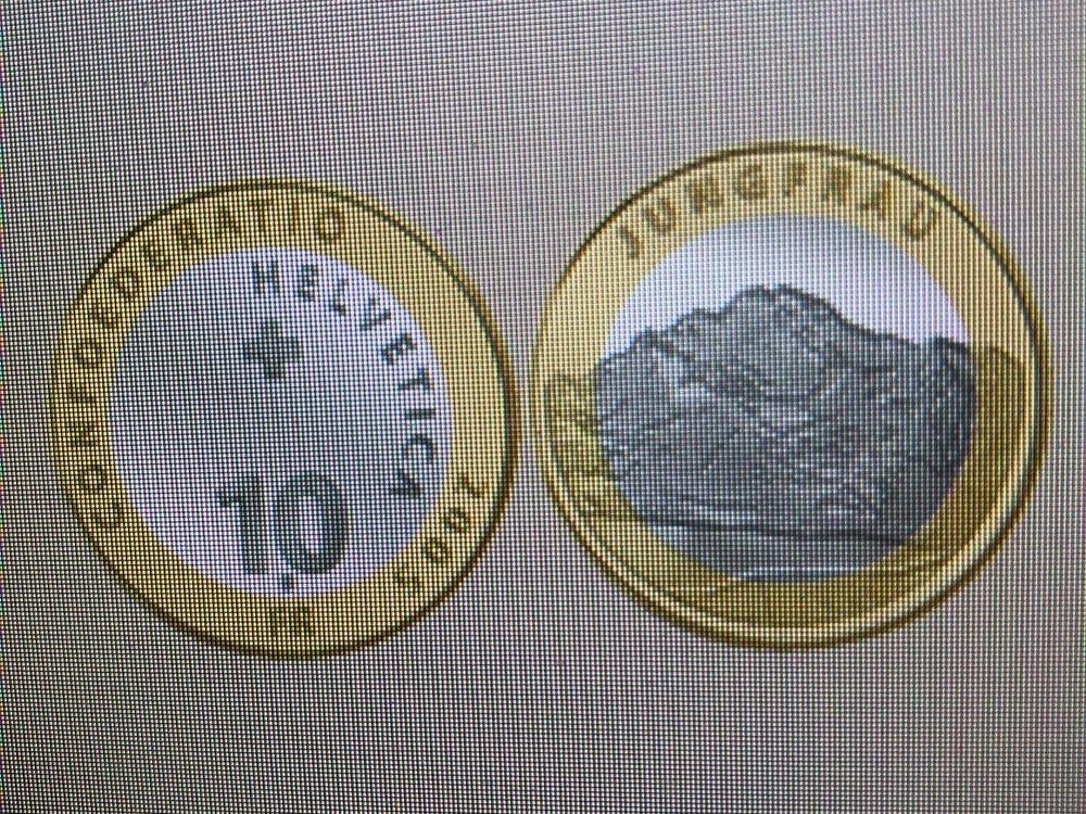 Fr. 10.00 Gedenkmünze 2005 Jungfrau, stgl (Neu und originalverpackt) in Zürich für CHF 15 – mit ...