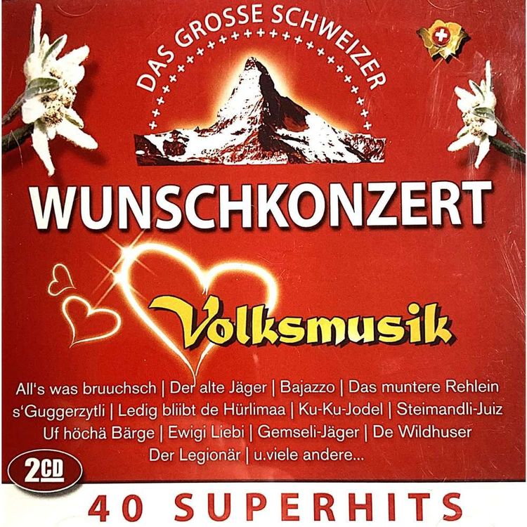 Das grosse Schweizer Wunschkonzert - Volksmusik - CD | Kaufen auf Ricardo