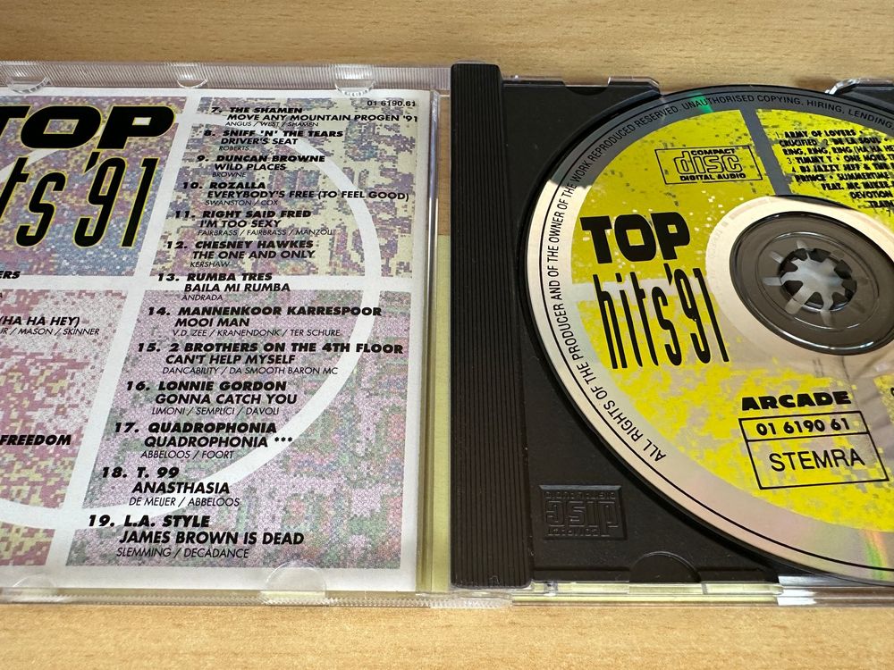 Various – Top Hits '91 - The Greatest Hits Of The Year (Gebraucht) in ...