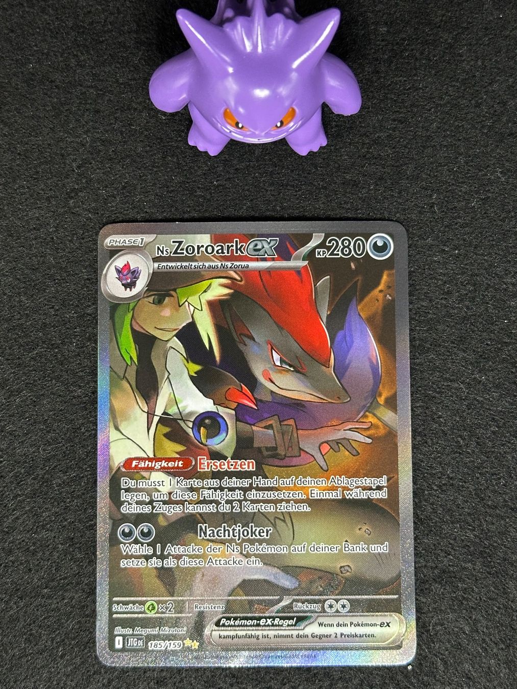 Pokémon Reisegefährten - Ns Zoroark ex JTG 185 DE (Neu (gemäss ...