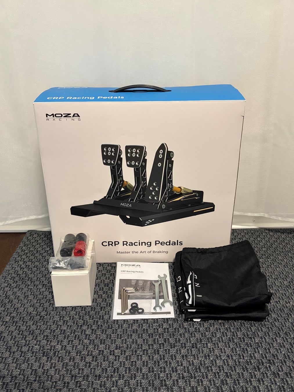 MOZA CRP Pedals – Pédalier SimRacing High-End – Load Cell (Gebraucht ...