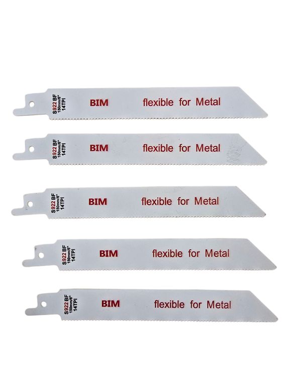 Säbelsägeblätter S922 BF BIM, flexibel für Metall, 5 Stk (Neu und ...
