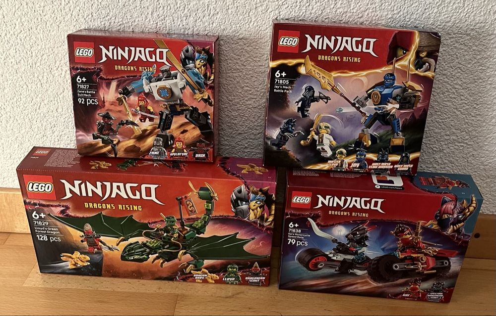 LEGO Ninjago Dragons Rising, 4 Sets, Neu & ungeöffne (Neu und ...