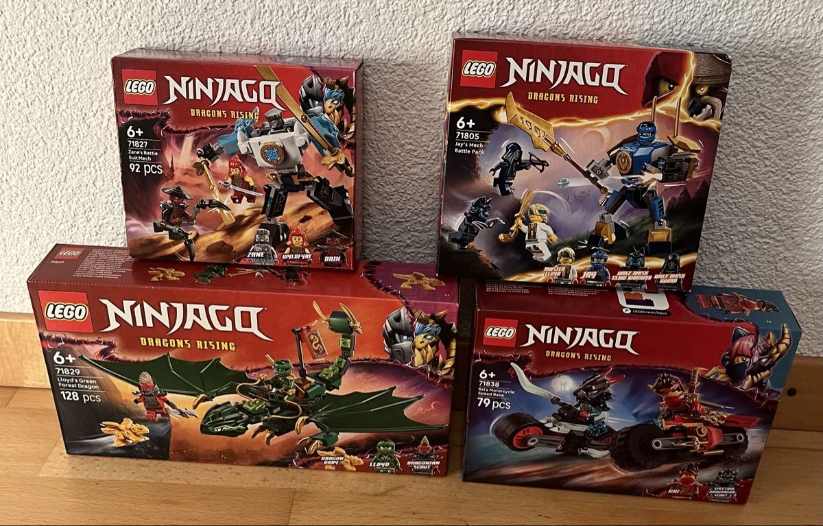 LEGO Ninjago Dragons Rising, 4 Sets, Neu & ungeöffne (Neu und ...