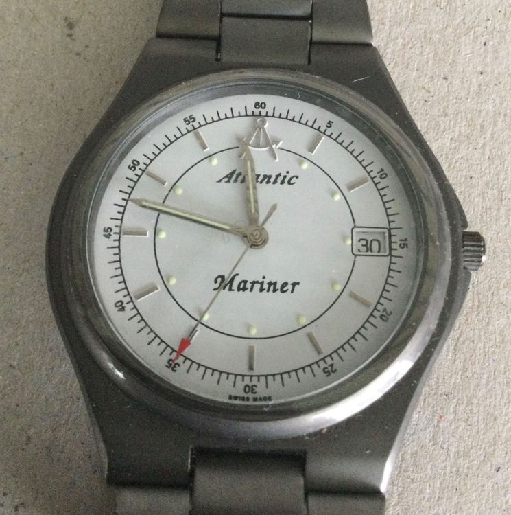 Atlantic Mariner Armbanduhr (Gebraucht) in Root für CHF 25 – mit ...