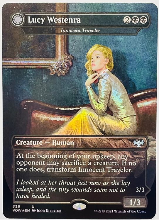 MTG - Lucy Westerna / Lucy, Arisen Vampire (FOIL) (Neu (gemäss ...