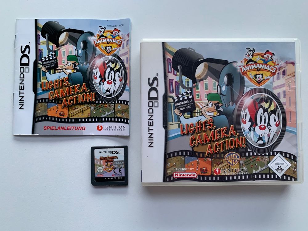 Nintendo DS: ANIMANIACS - Lights, Camera, Action! | Kaufen auf Ricardo