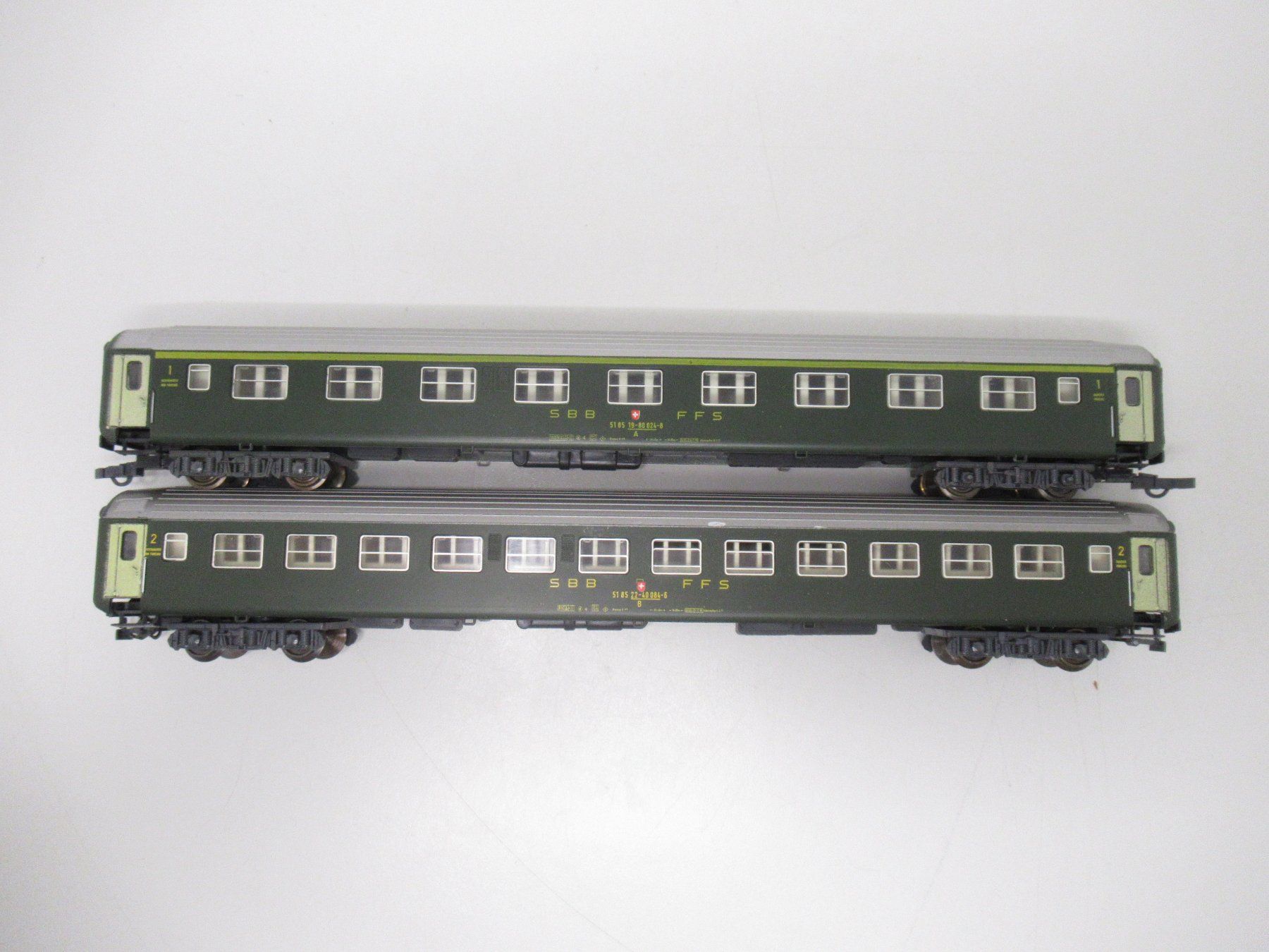 Liliput 88250/282 RIC-Wagen 1.+2.Klasse SBB CFF FFS DC GS H0 (Gebraucht ...