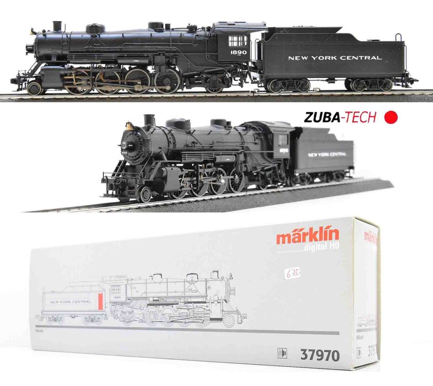 Märklin 37970 Dampflok 2-8-2 Mikado NYC H0 WS Digital OVP (Gebraucht ...