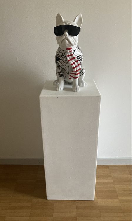 Standsäule - stammt aus einer Kunstgalerie - Ohne Deco Hund (Gebraucht ...