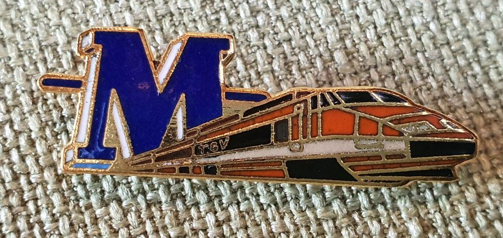 K179 - Pin TGV mit M Zug Train Bahn | Kaufen auf Ricardo