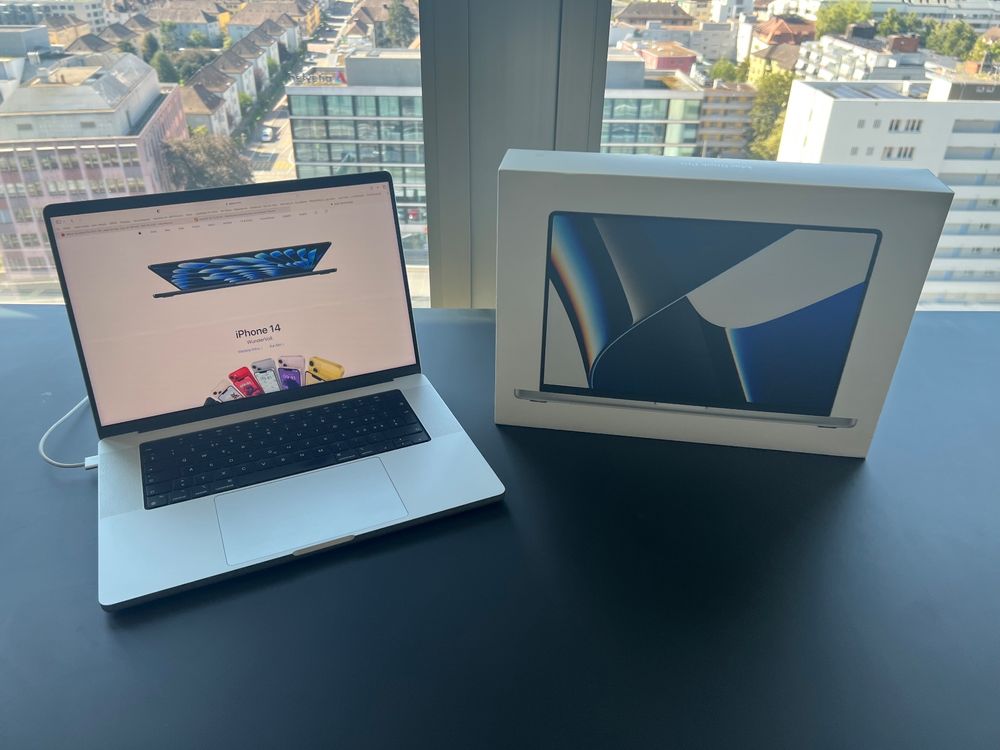 APPLE MacBook Pro 2021 (16", M1 Max, 64 GB RAM, 1TB) (Gebraucht) in ...
