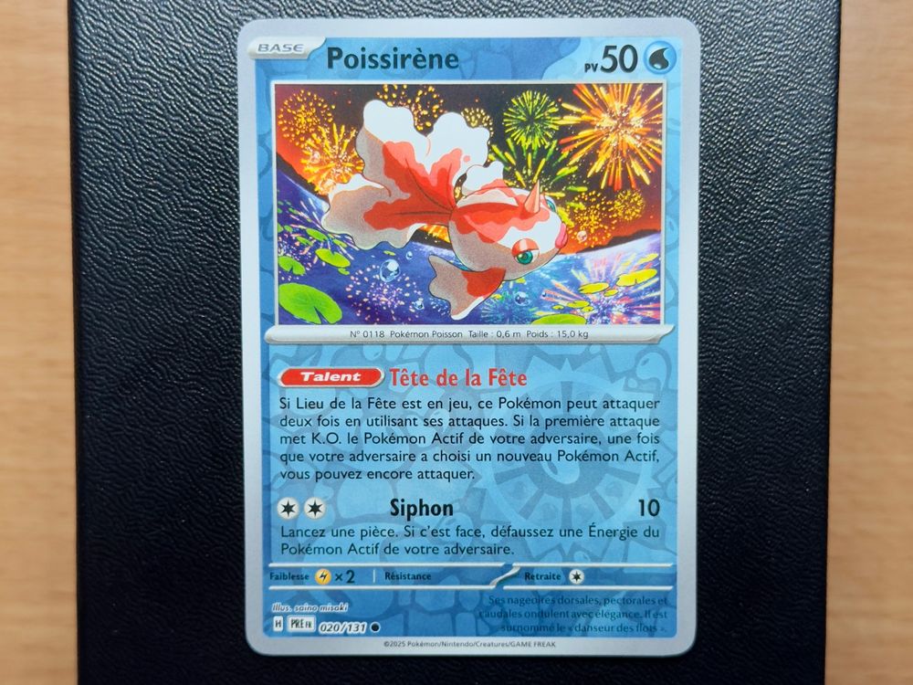 Poissirène REVERSE (020/131) - Évolutions Prismatiques - FR (Gebraucht ...