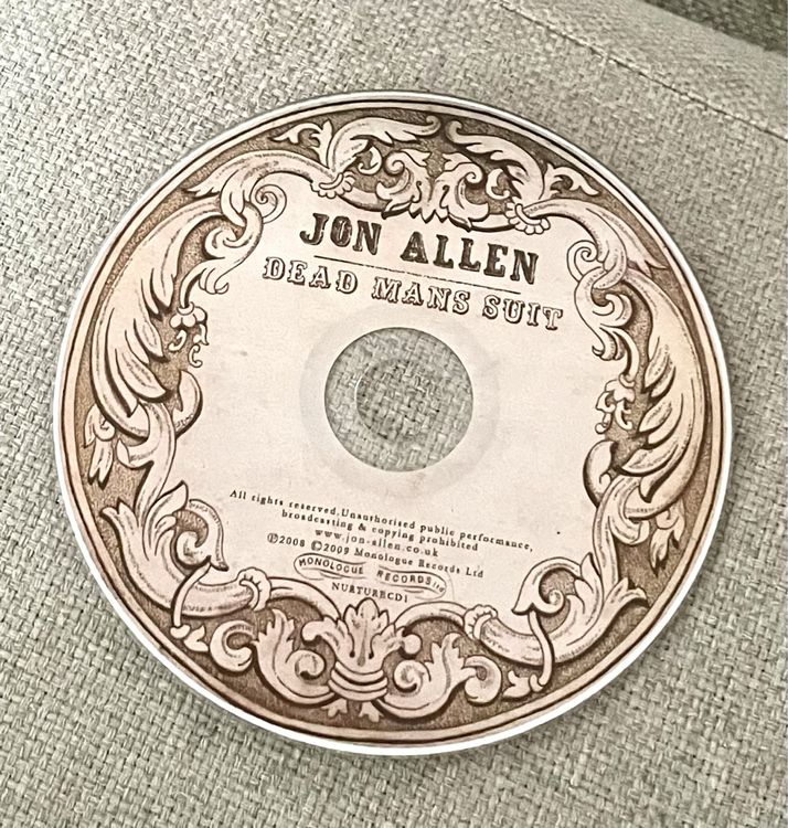 Jon Allen - Dead Mans Suit CD (Gebraucht) in Sargans für CHF 0.95 – mit ...