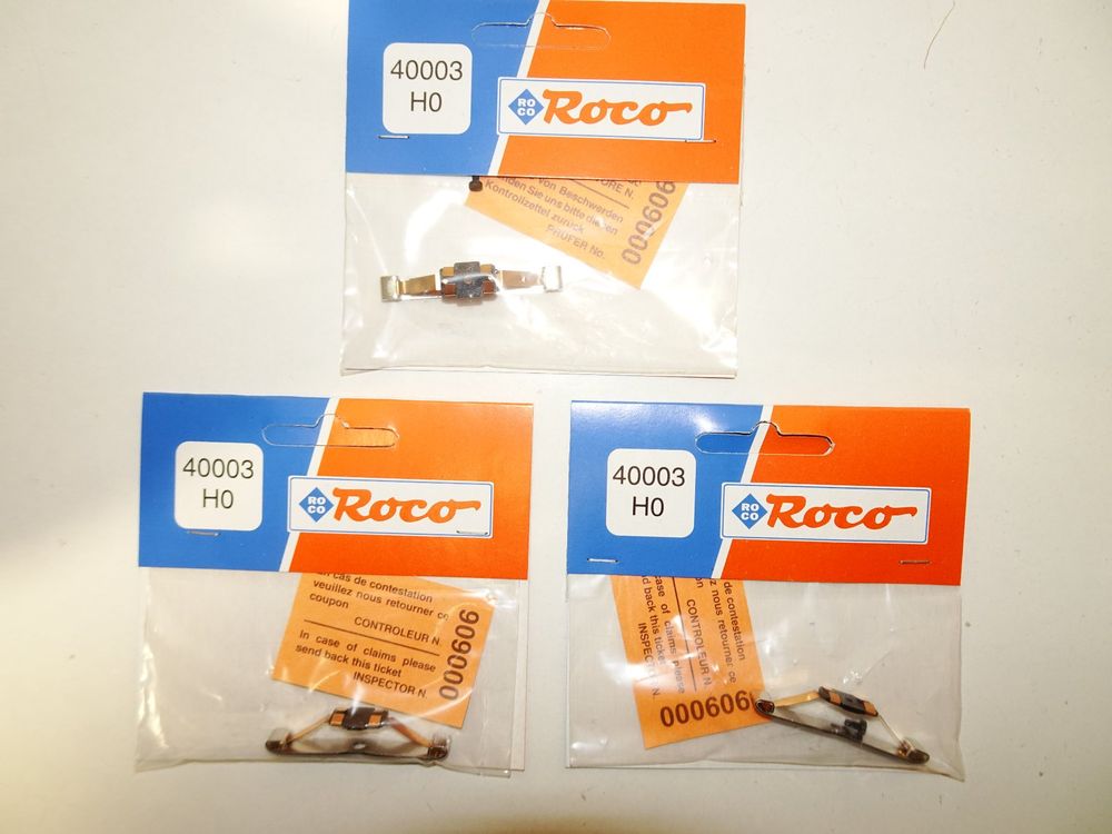 3 Roco Schleifer Stromabnehmer Ersatzteile HO 40003 (Neu (gemäss Beschreibung)) in Luzern für ...