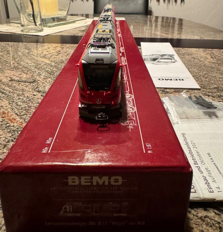 H0m Bemo @7344 101, RhB Allegra ABe 8/12 Willem Jan Holsboer (Neu ...