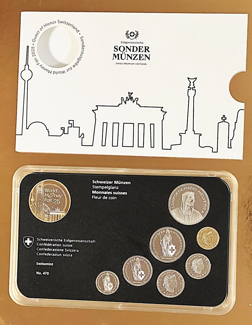 Münzsatz WORLD MONEY FAIR 25 BERLIN - Nummer 470 (Neu (gemäss ...