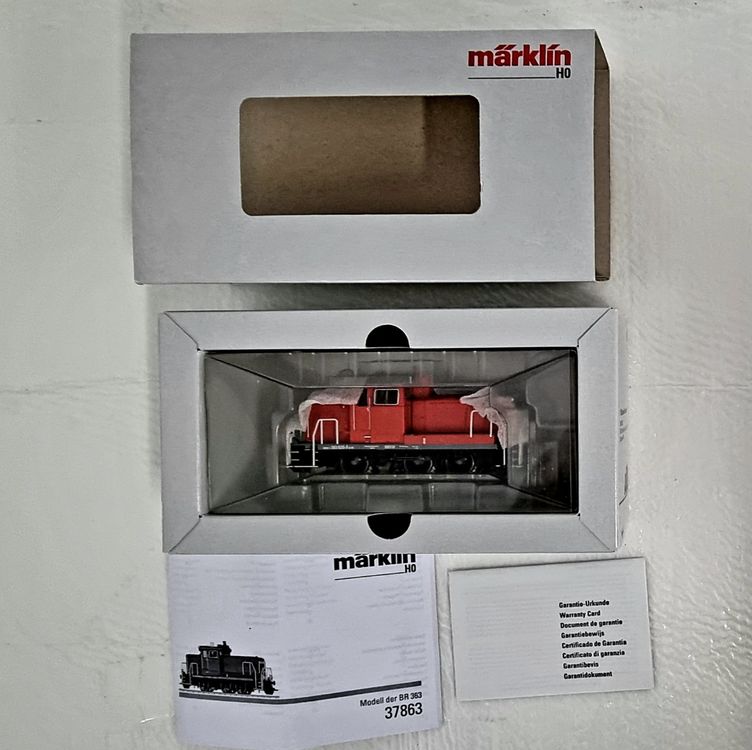 Märklin DB-Diesellok BR363 Schenker mfx Sound H0 AC digital (Gebraucht ...