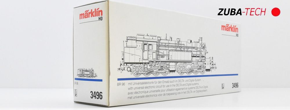 Märklin 3496 Dampflok BR 96 DRG H0 WS Analog mit OVP | Kaufen auf Ricardo