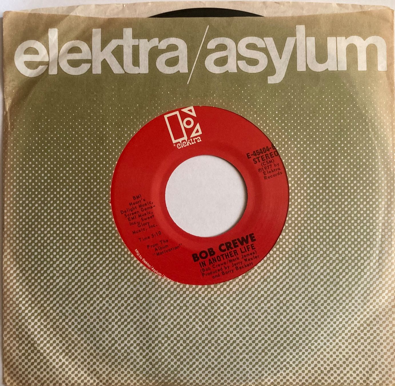 BOB CREWE - IT TOOK A LONG TIME (FOR THE FIRST TIME IN MY LI (D ...