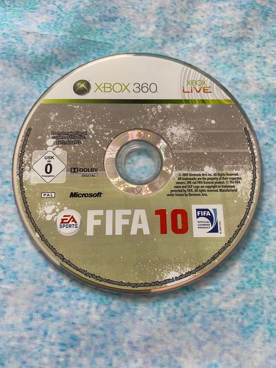 Xbox360: Fifa 10 *NUR CD* | Kaufen auf Ricardo