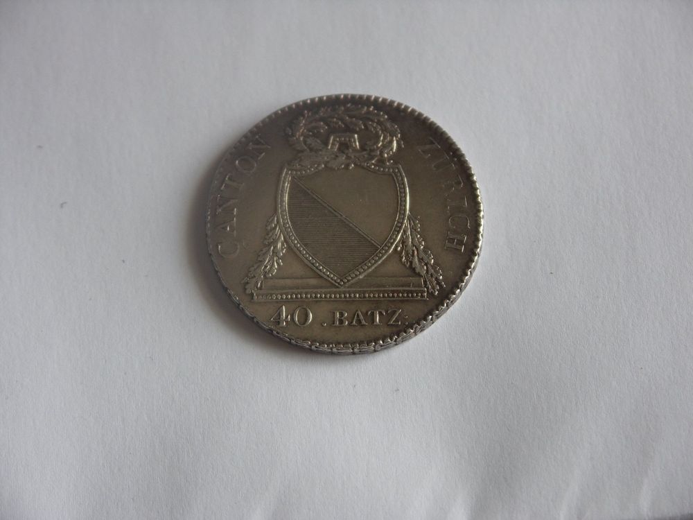 40 Batzen Münze Kanton Zürich 1813 | Kaufen auf Ricardo