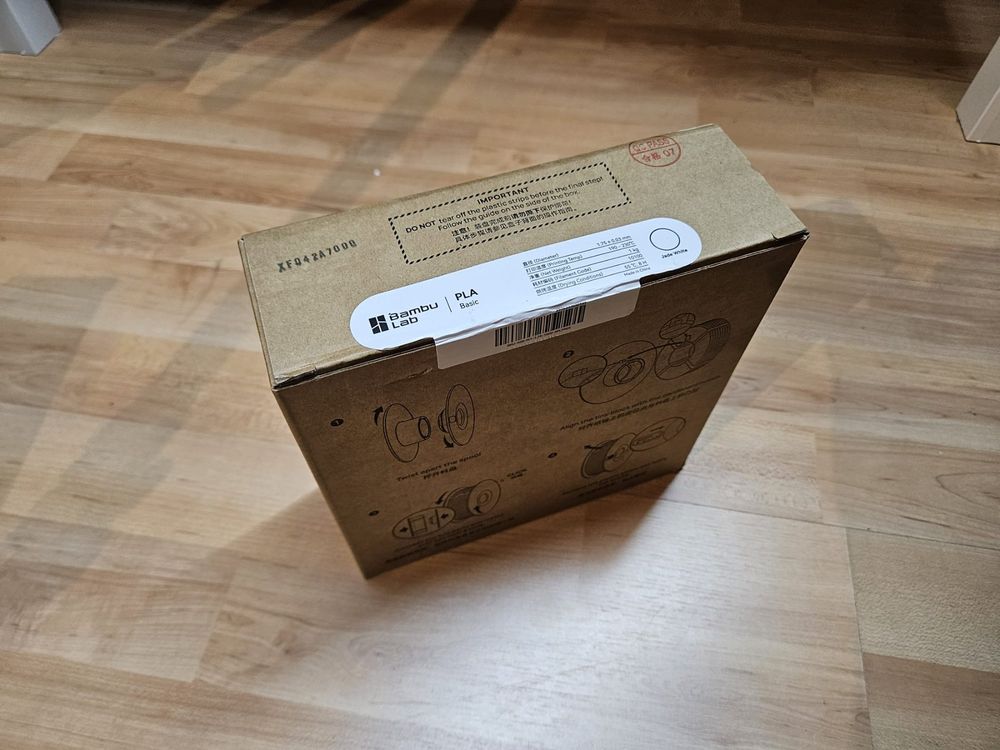 Bambu Lab PLA Basic Jade White (1 Kilo Refill) (Neu und ...