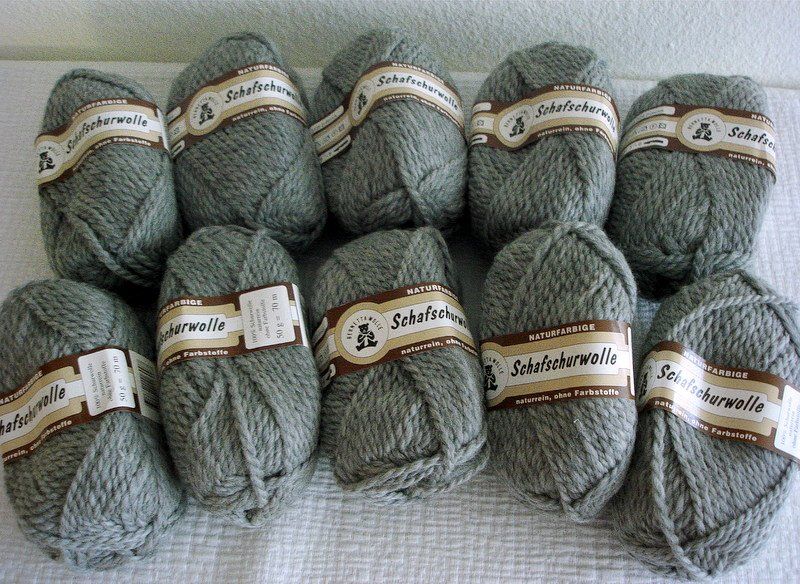 1 Paket à 10 Knäuel 100% Schurwolle Bernetta Wolle, Jakob AG (Neu ...