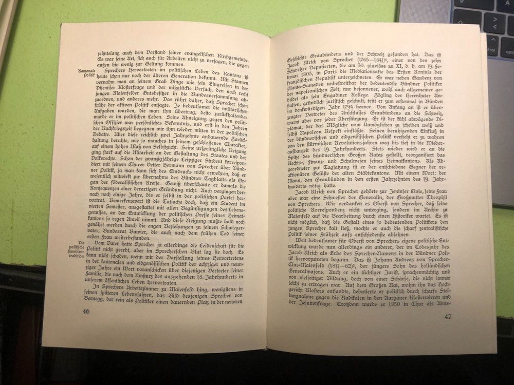 Hartmann: Theophil Sprecher von Bernegg (Gebraucht) in für CHF 16 – mit ...