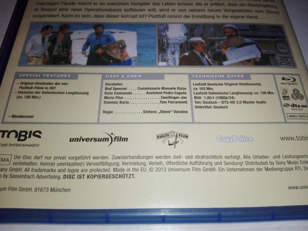 Bud Spencer - Sie nannten ihn Plattfuss (Gebraucht) in St.Galllen für CHF 5.5 – mit Lieferung ...